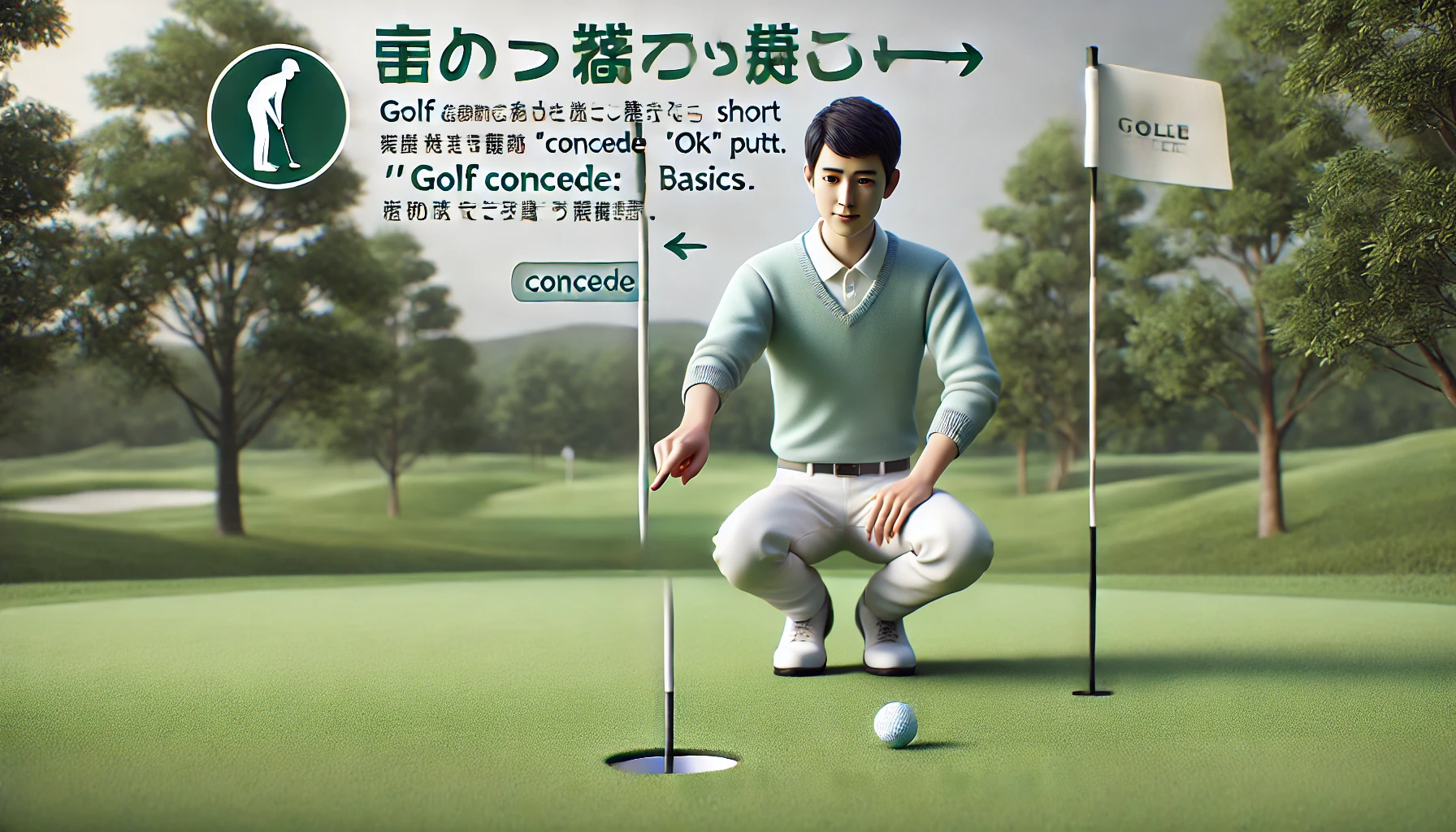 ゴルフのコンシードって何？今さら聞けない「OK」の本当の意味｜ティーオフ・ヒロインズ！新人女子プロゴルファー応援サイト！